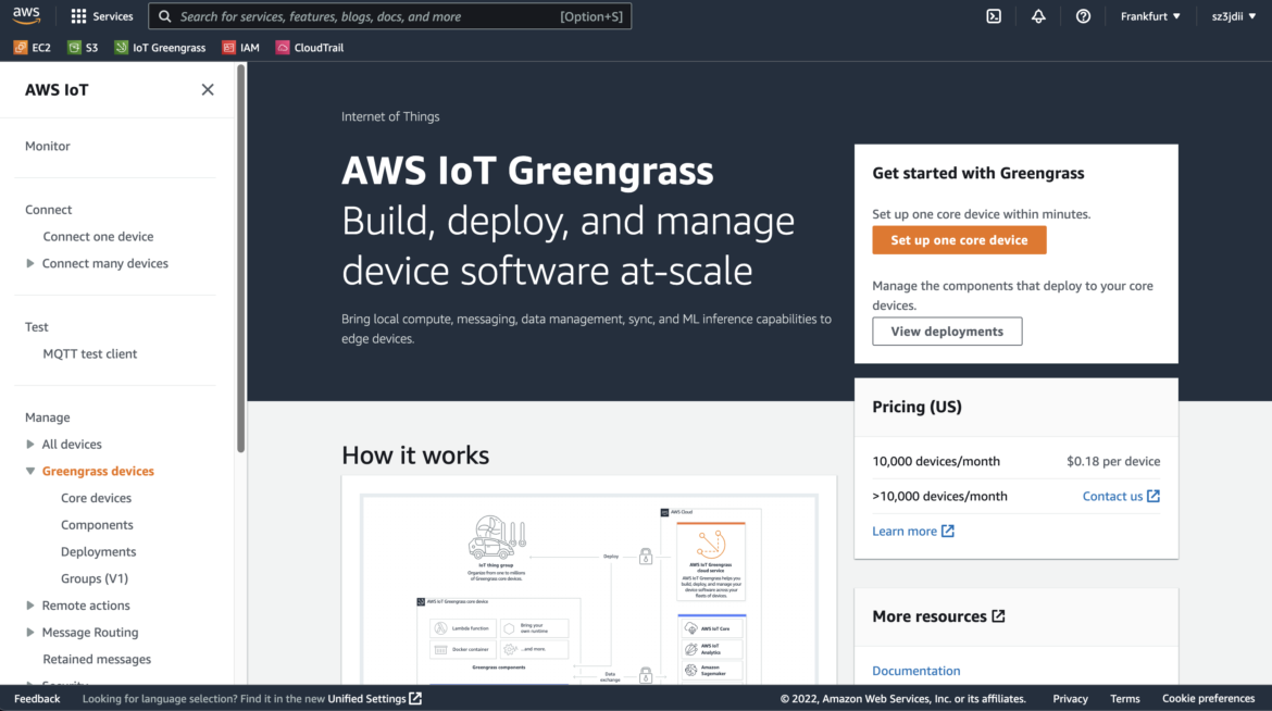 Air pollution monitoring system built with AWS IoT and Greengrass - Cloudybarz