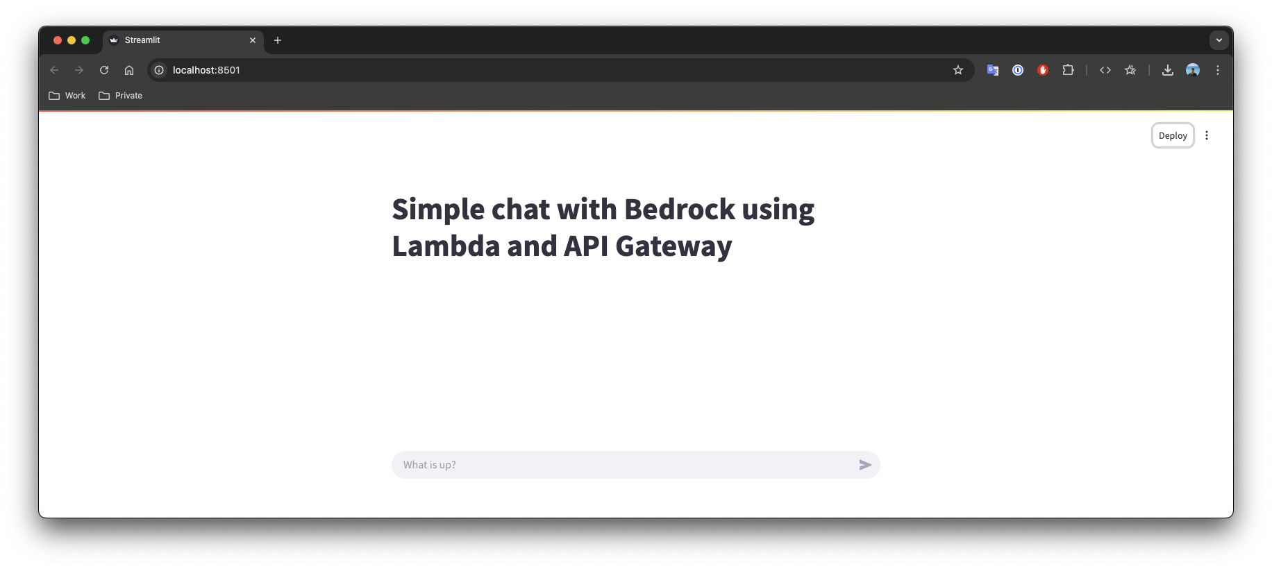 Build Serverless Chatbot with AWS CDK and Amazon Bedrock - Cloudybarz